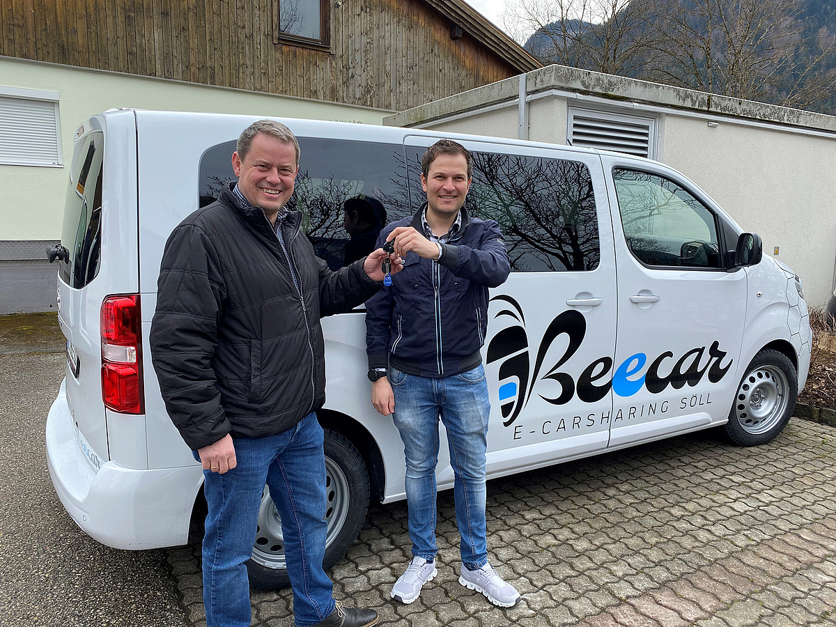 Beecar E-Carsharing in Söll